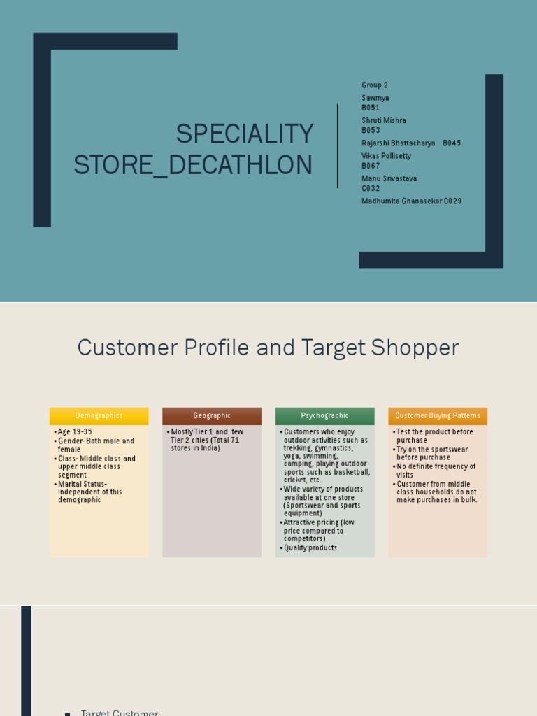 Decathlon - Retail Management Updated | PDF | Pricing | Retail