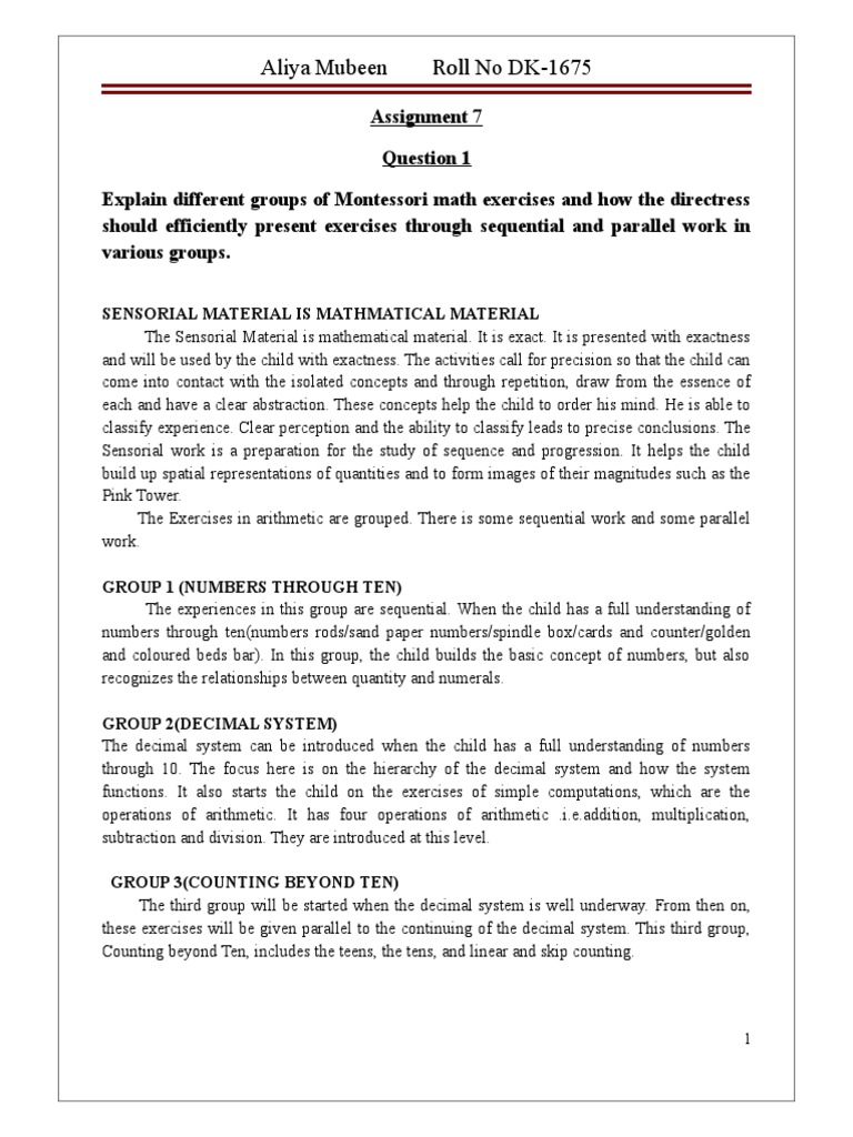 Assignment-7 Editted | PDF | Multiplication | Arithmetic