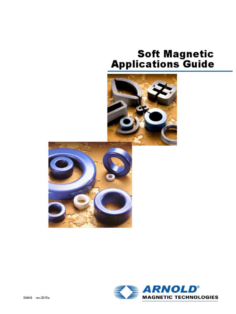 Soft Magnetics Applications Guide | PDF | Transformer | Magnetic Field