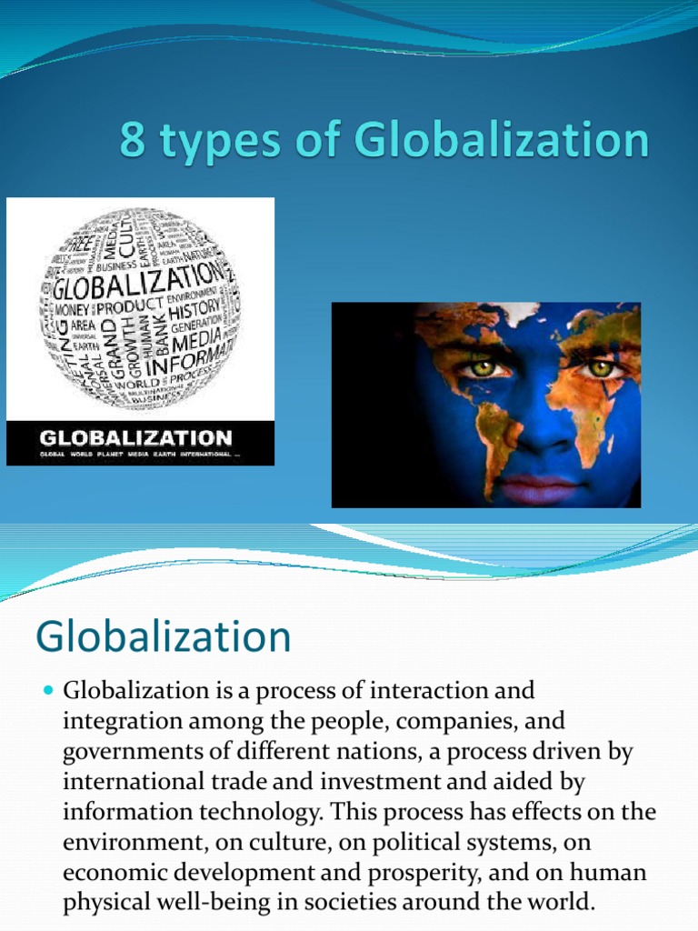 Types of Globalization Explained | PDF | Economic Globalization ...