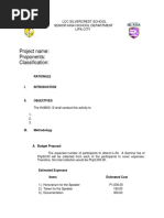 Activity Proposal Template | PDF