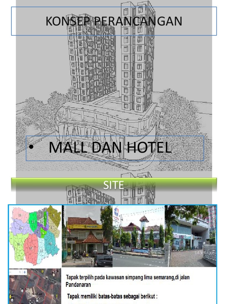 Konsep Perancangan Mall Dan Hotel Pdf Pdf