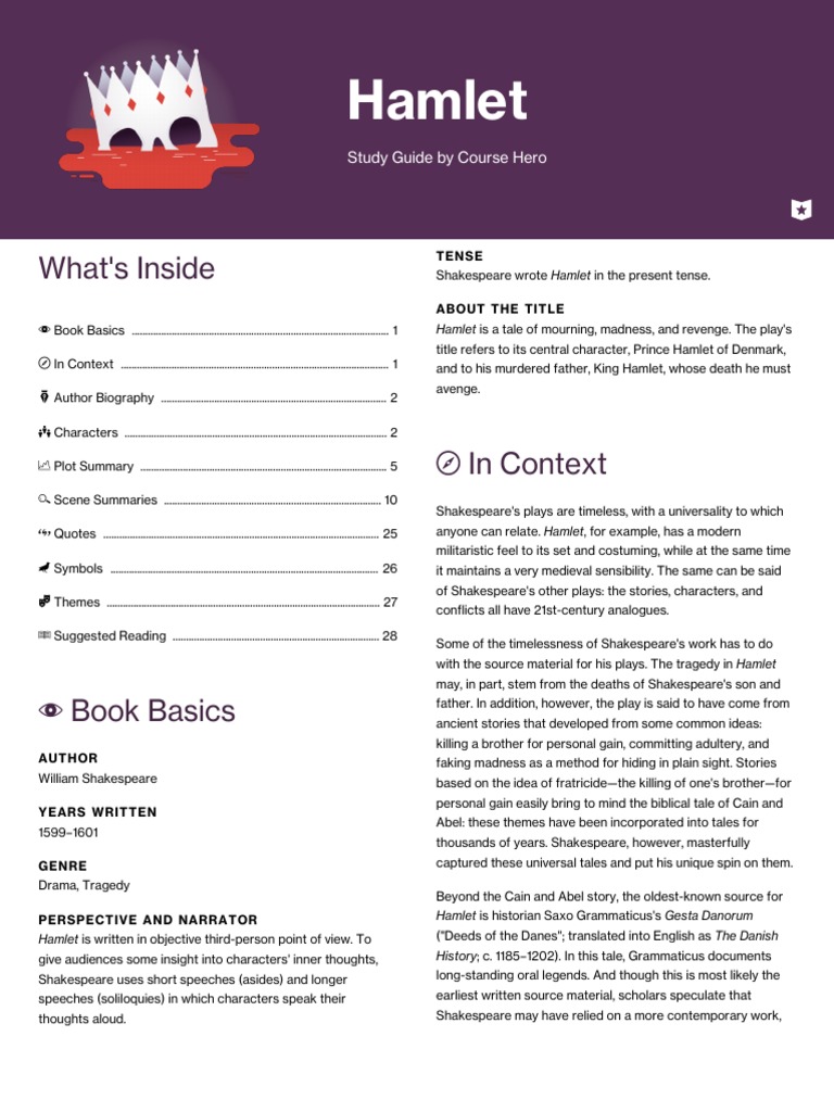 Hamlet | PDF | Hamlet | Shakespearean Tragedies