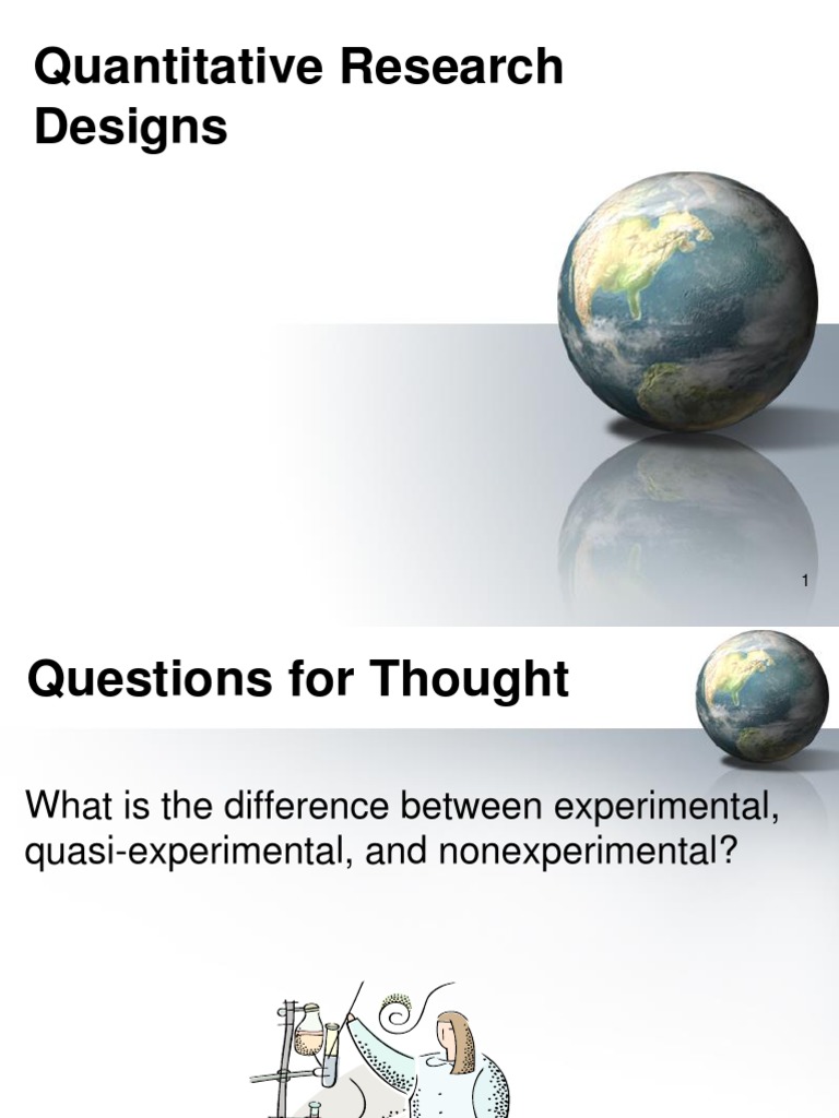 Unit 2 Quantitative Research Design | PDF | Research Design | Experiment