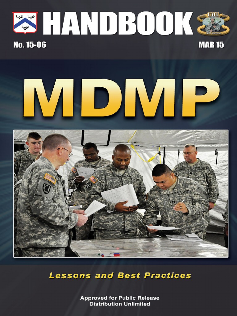 MDMP PDF | PDF | Staff (Military) | Risk Management