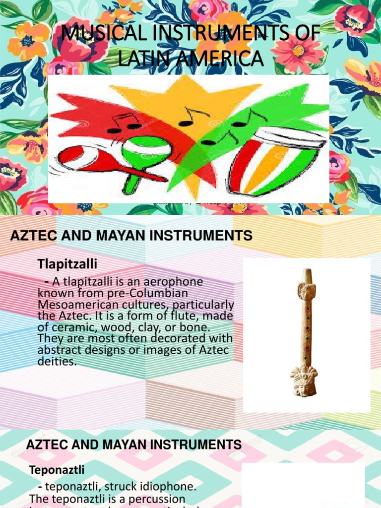Aztec and Mayan Musical Instruments | PDF | Musical Instruments | Maya ...