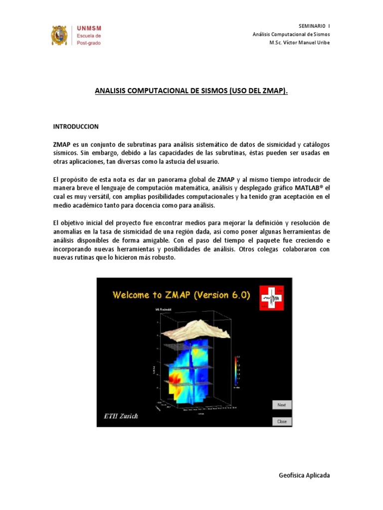 Manual Zmap | PDF | Matlab | Lenguaje de programación