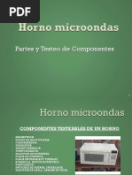 Partes Del Microondas | PDF | voltaje | Corriente eléctrica
