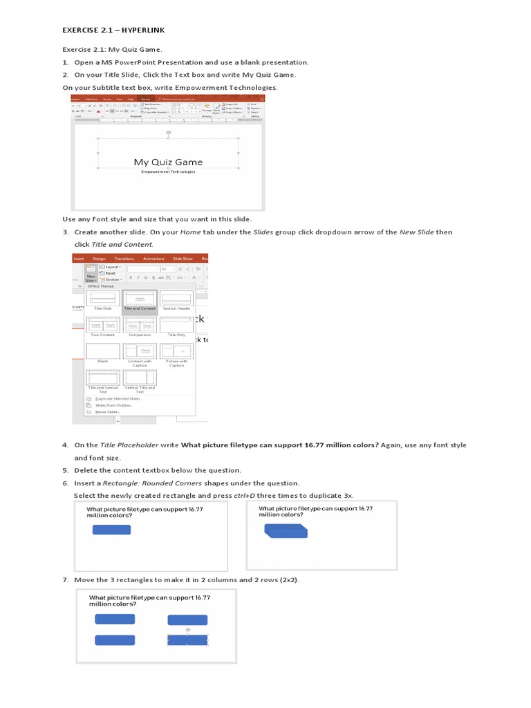 Exercise 2.1 Hyperlink | PDF | Computing | Software