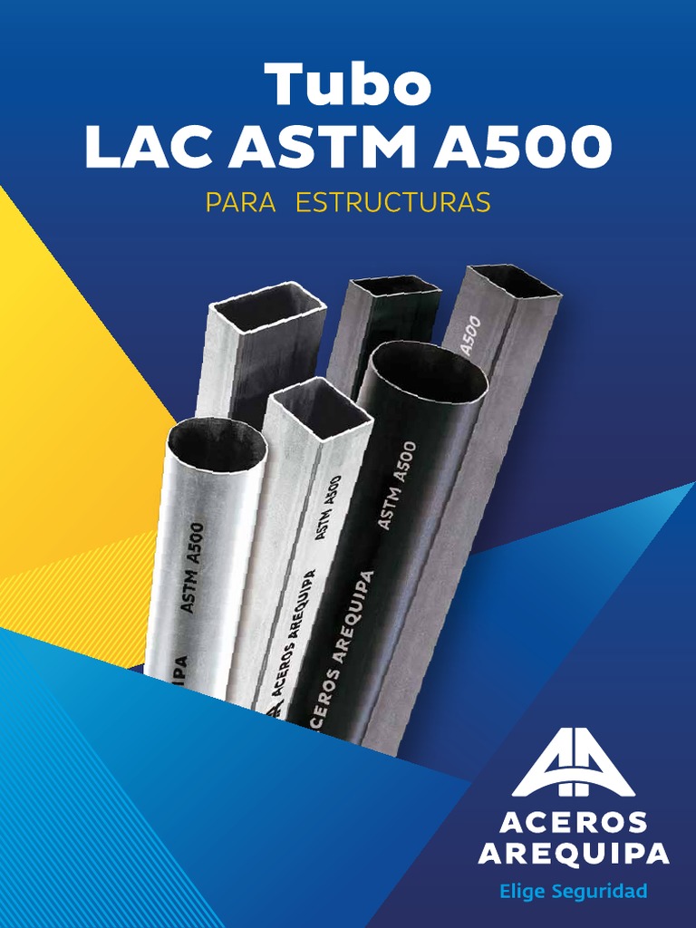 Tubo de Acero LAC ASTM A500 para Estructuras PDF | PDF