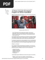 Powerlifting 12 Weeks Program | PDF | Athletic Sports | Physical Exercise