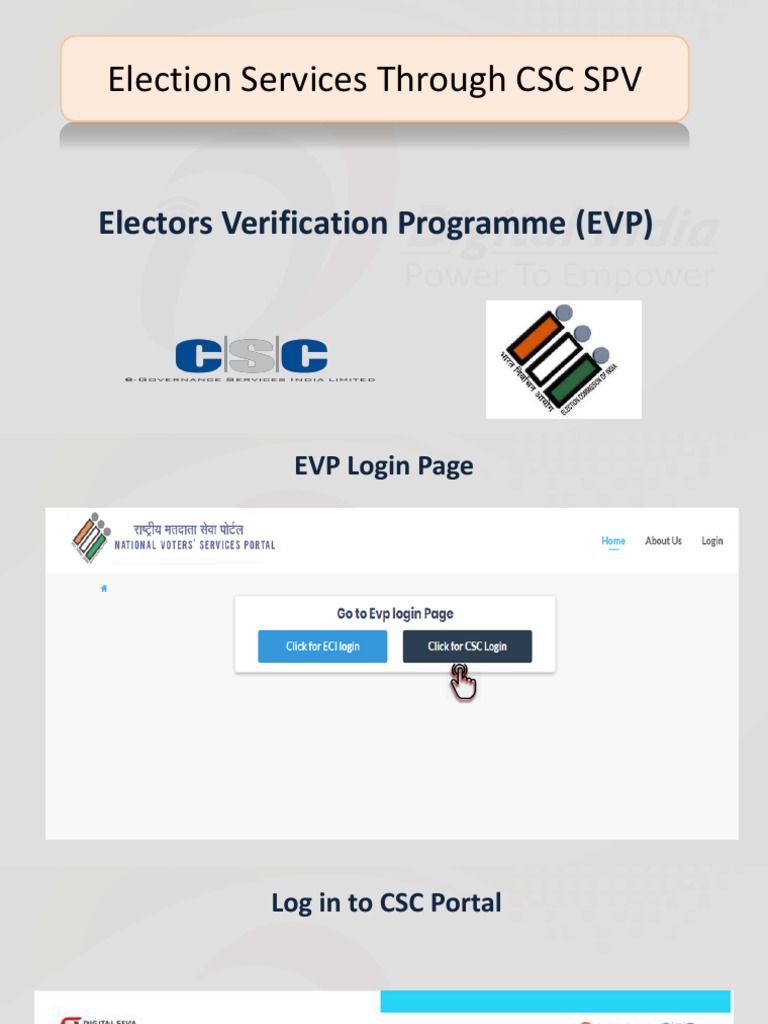 Presentation On New NVSP Through CSC PDF | PDF | Access Control | Computer Access Control