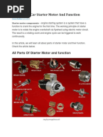 Car Engine Parts Names Functions Diagrams | PDF | Internal Combustion ...