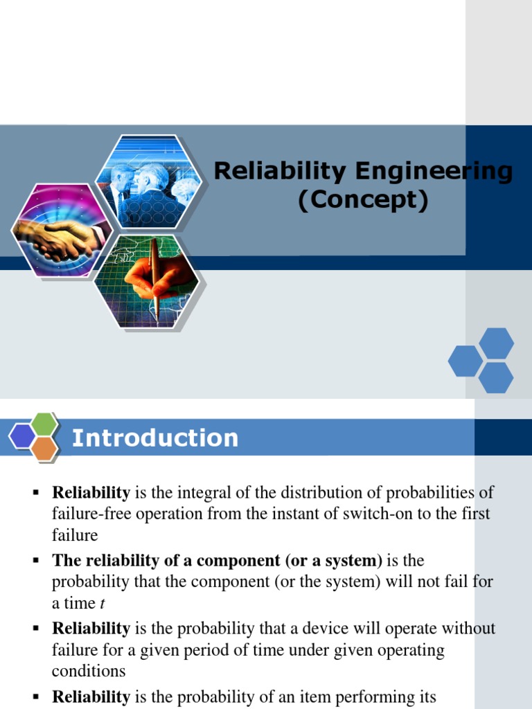 Reliability Conceptsiswa | PDF | Probability Theory | Statistical Analysis