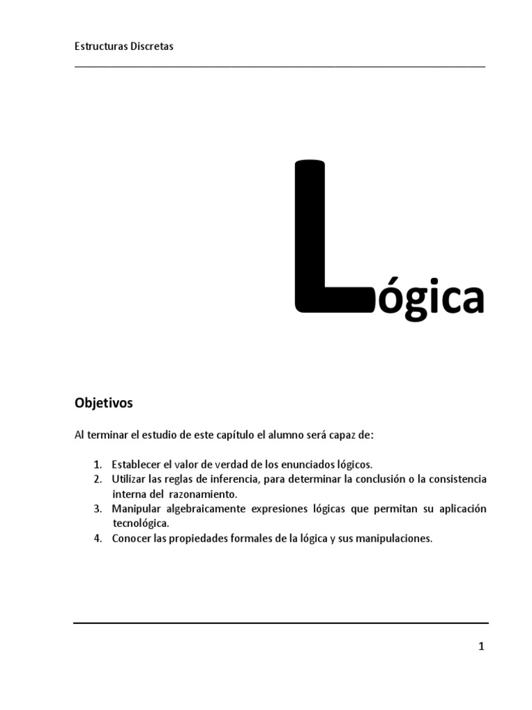 Estructuras Discretas PDF | Descargar gratis PDF | Conjunto ...