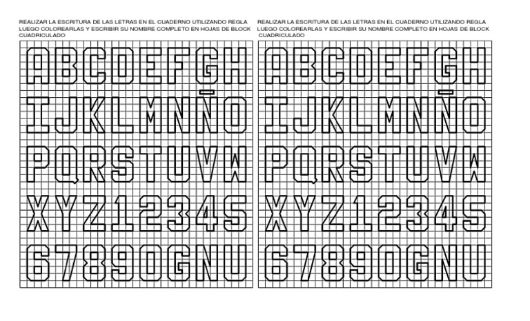 Letras Trabajo | PDF