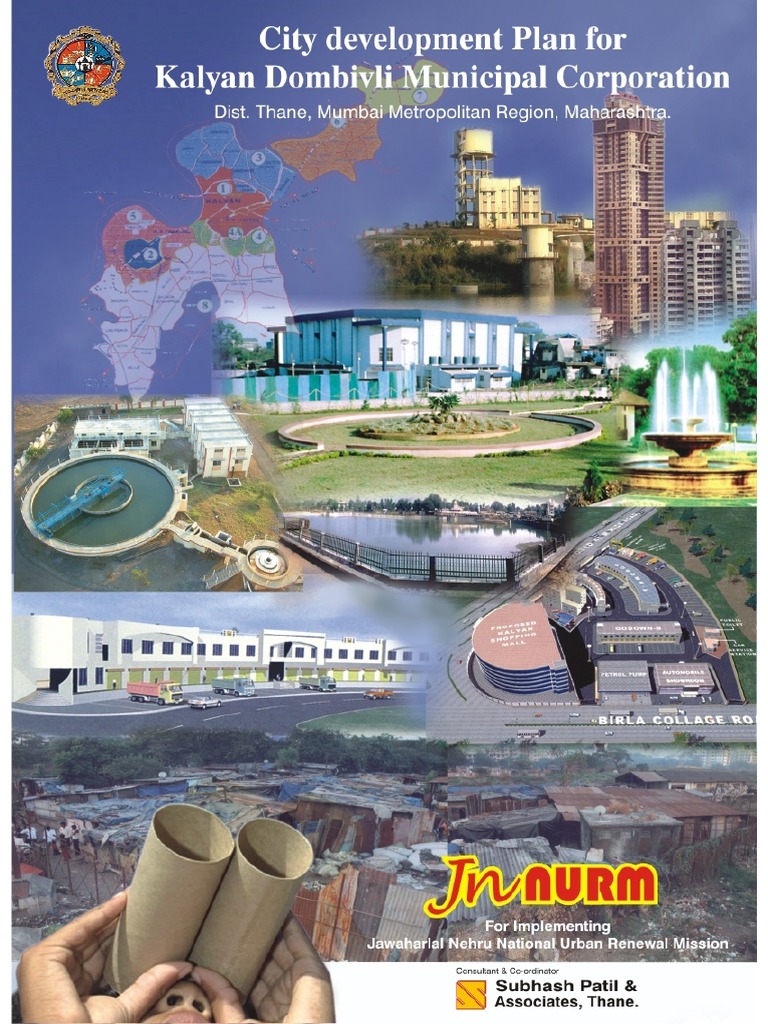 KDMC Plans | PDF | Sanitary Sewer | Slum