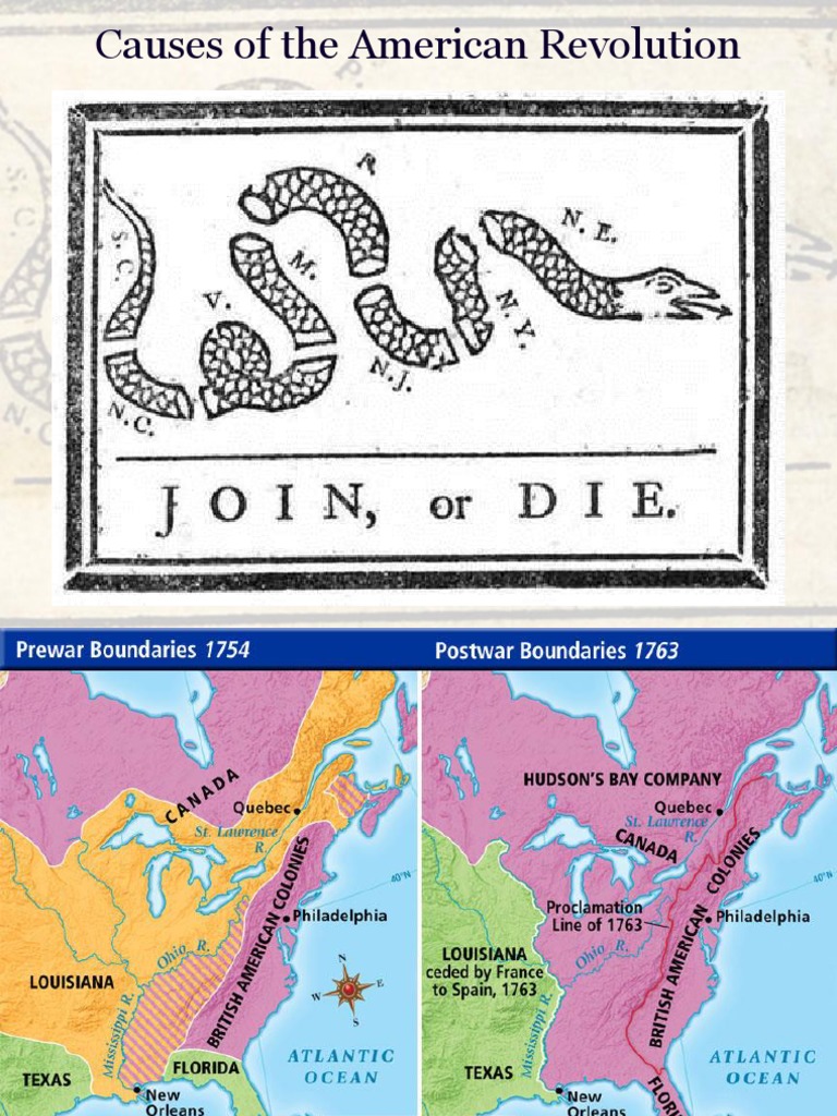 9 - Causes of The American Revolution Student Notes | PDF | American ...