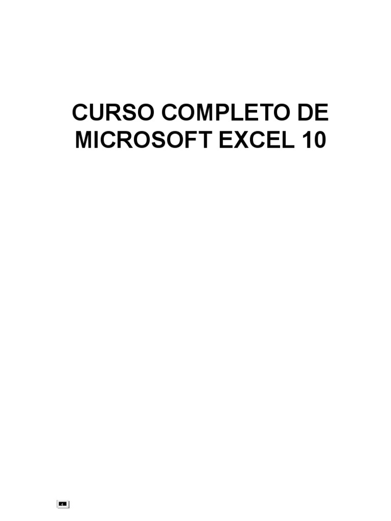 Excel Basico | PDF | Hoja de cálculo | Point and Click