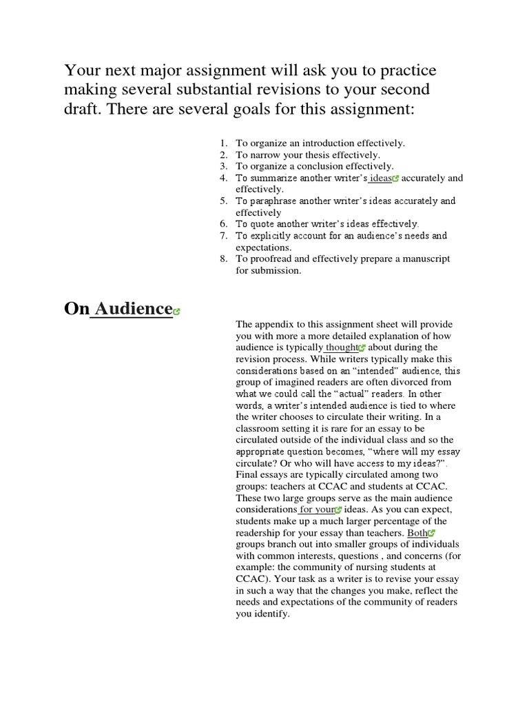 3rd Draft | PDF | Writers | Essays