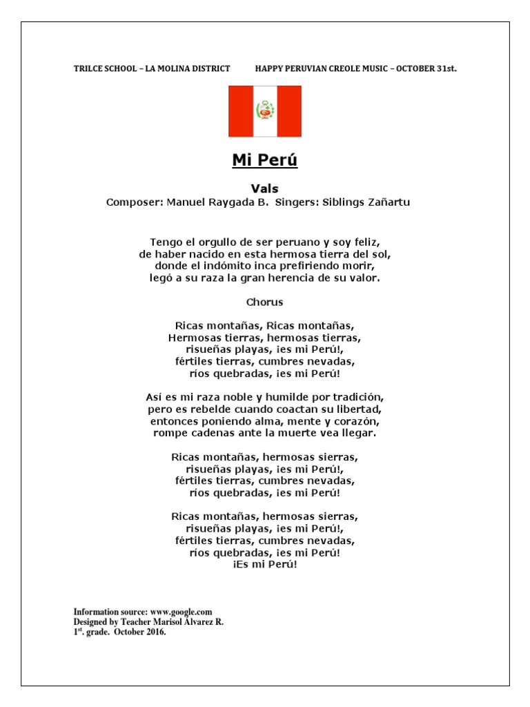 Mi Peru | PDF