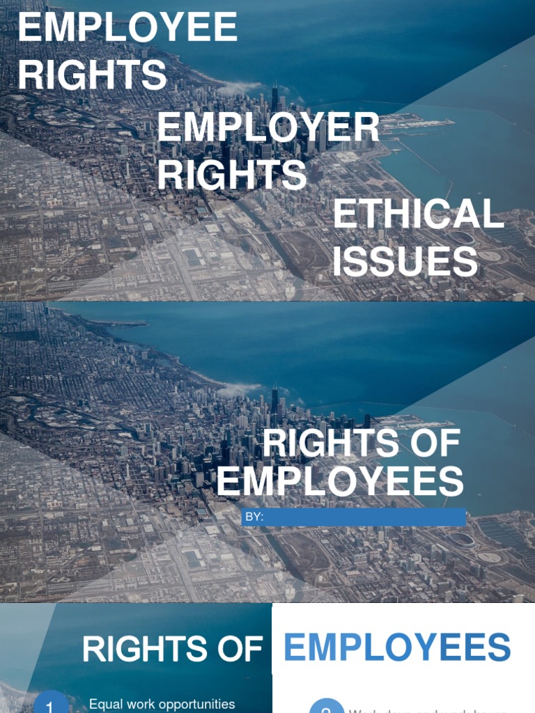 Employee Rights Employer Rights Ethical Issues | PDF