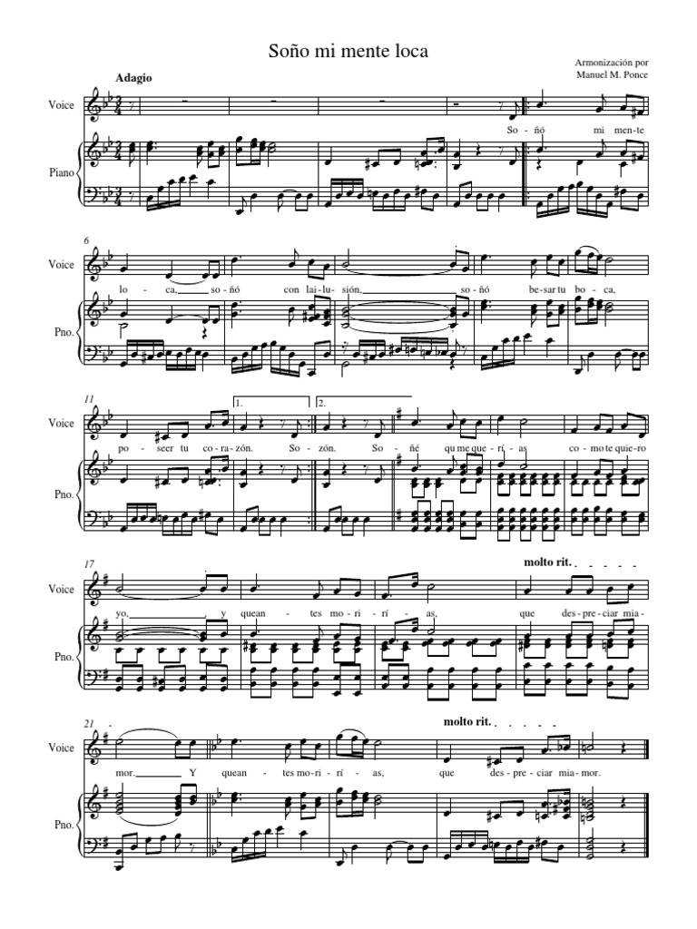 Sono Mi Mente Loca PDF | PDF