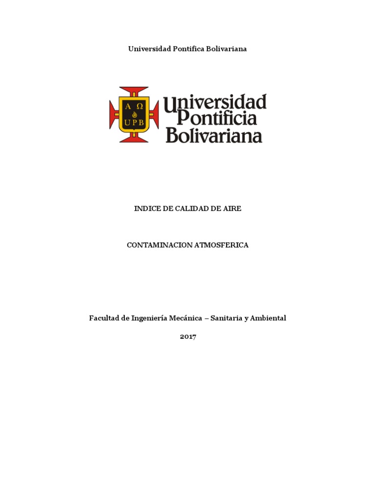 Ica | PDF | La contaminación del aire | Partículas