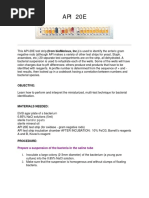 Api 20 E | PDF