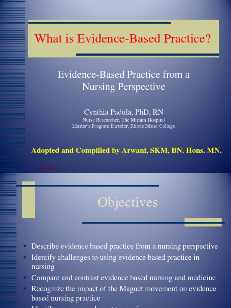 What Is Evidence-Based Practice? | PDF | Evidence Based Medicine ...