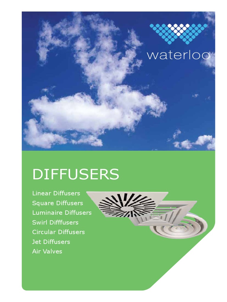 Diffusers Catalogue | Download Free PDF | Diffusion | Duct (Flow)