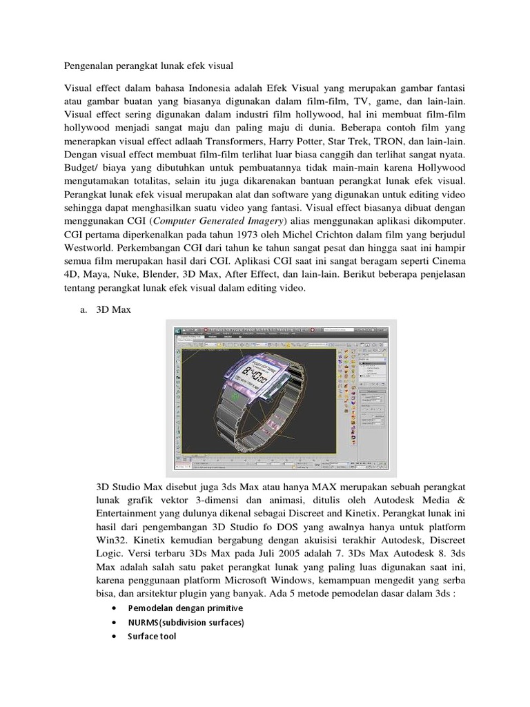 VISUAL EFEK | PDF