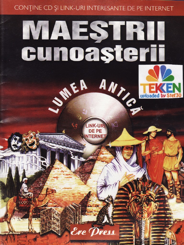 Maestrii Cunoasterii Lumea Antica-Ed Erc Press-TEKKEN PDF | PDF