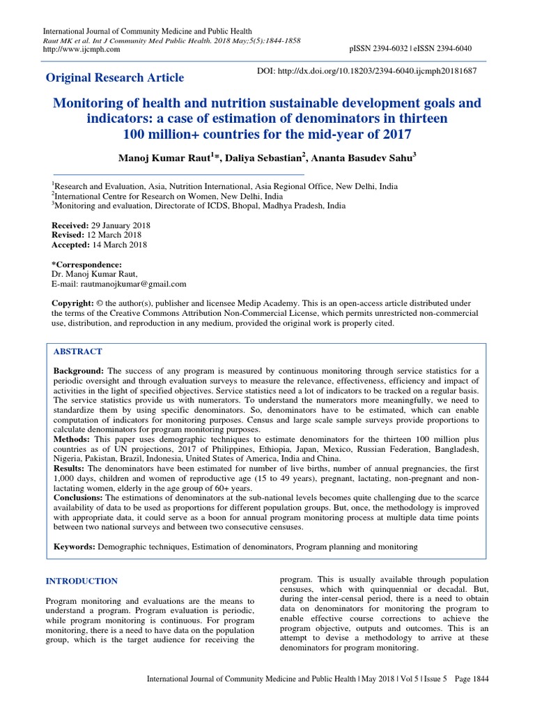 Evaluation Nutritionnelle | PDF | Micronutrient | Malnutrition