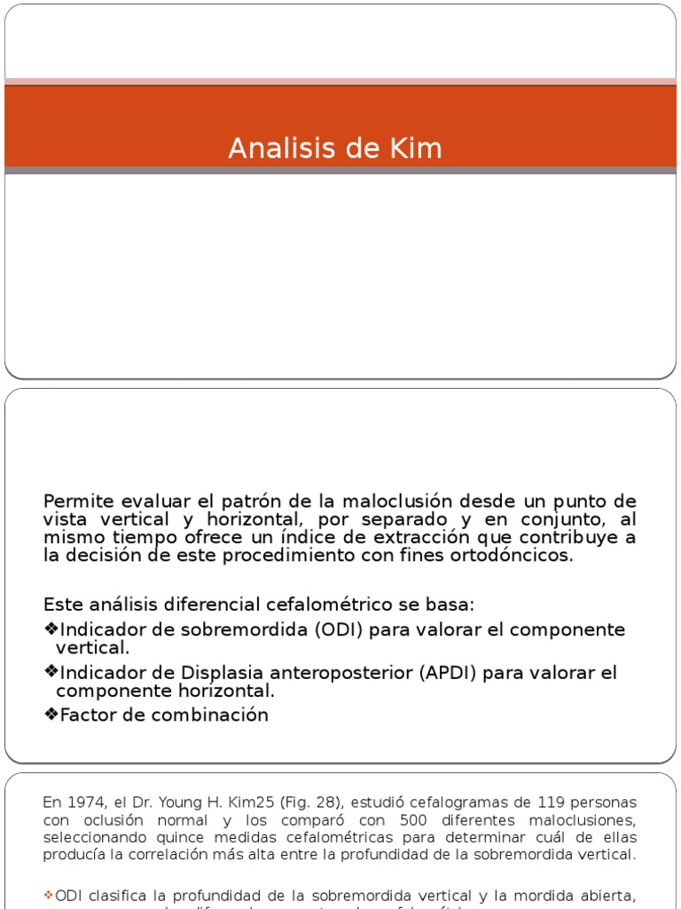 Analisis de Kim | PDF | Anatomía humana | Enseñanza de matemática