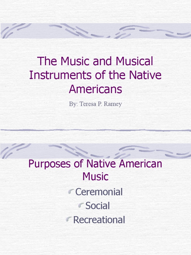 Musical Instruments of The Native Americans-0 | PDF | Drum ...
