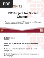 Developing An Ict Project For Social Change | PDF | Websites ...