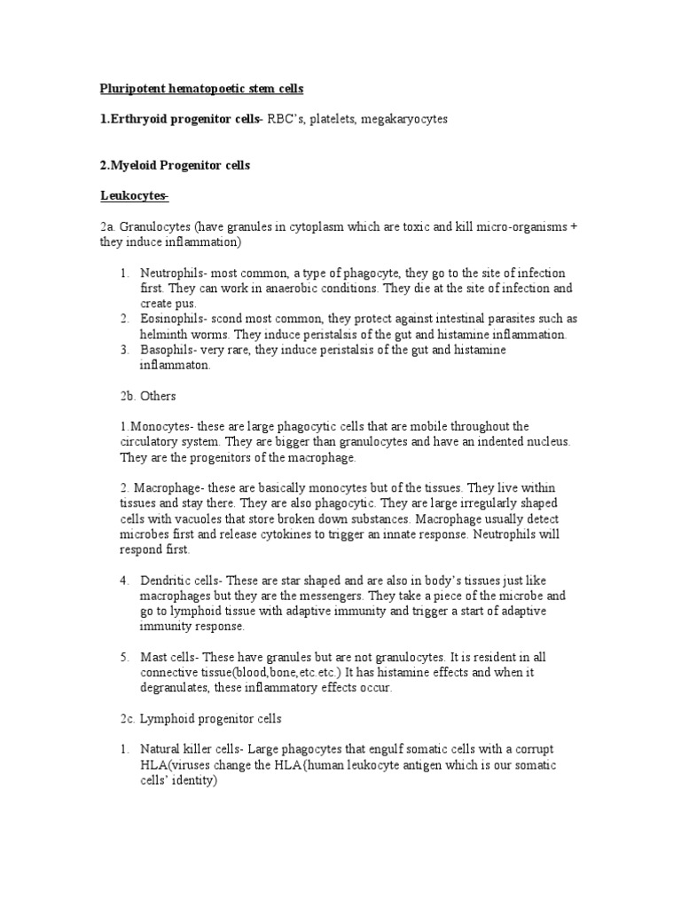 Immunology Notes | PDF | T Cell | T Helper Cell