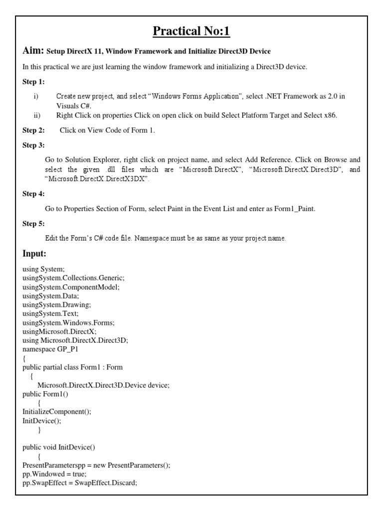 DirectX 11 Practical Projects | PDF | Shader | Computer Graphics