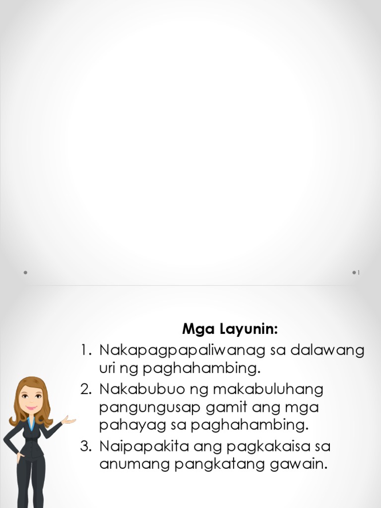 Pang-Uring Pahambing | PDF