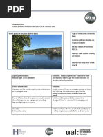 Location Recce (Template) | PDF