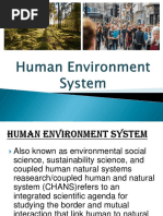 Human Environment System Diss | PDF | Natural Environment | Human