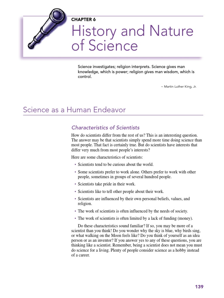 History and Nature of Science | PDF | Heredity | Science