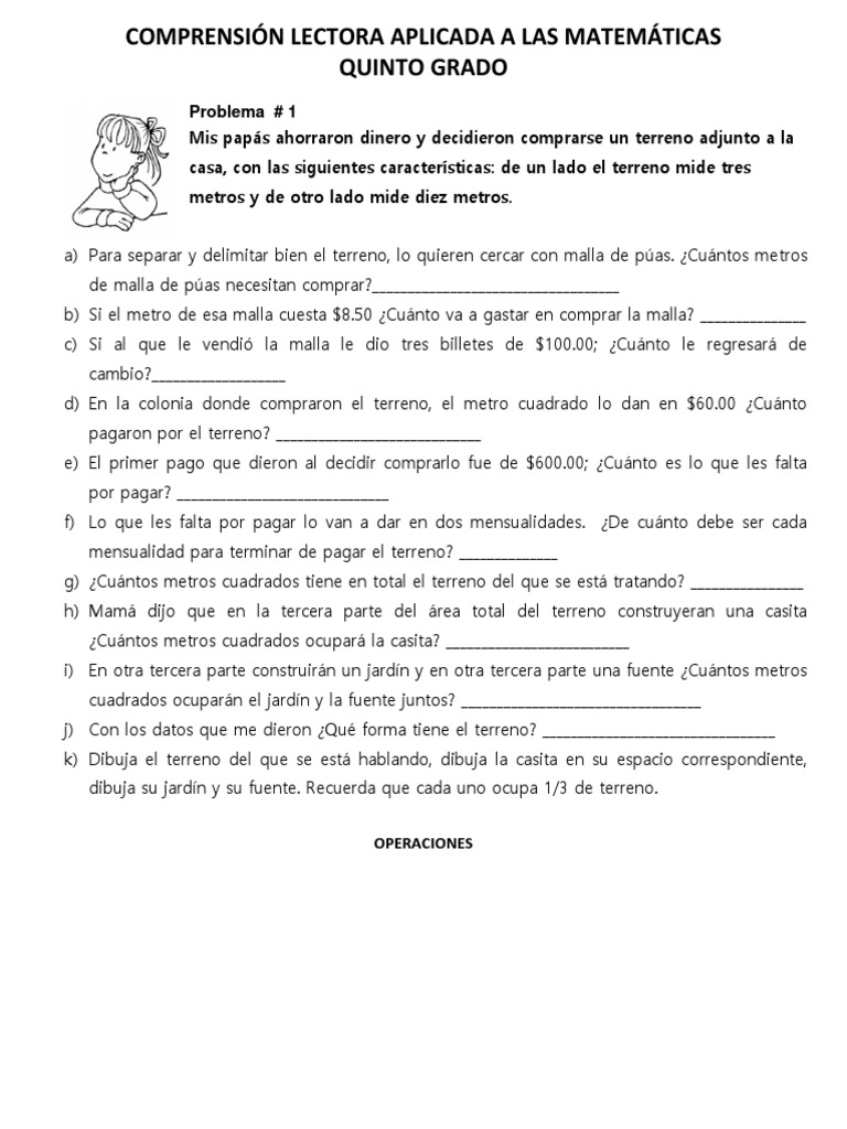 Comprension Lectora Aplicada A Las Matematicas | PDF | Juegos y ...