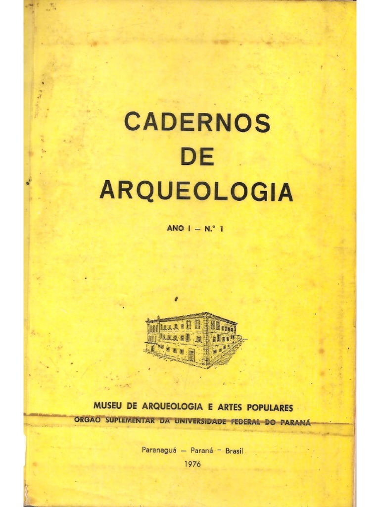 (Artigo) Terminologia Arqueológica Brasileira para A Cerâmica 1976 PDF ...