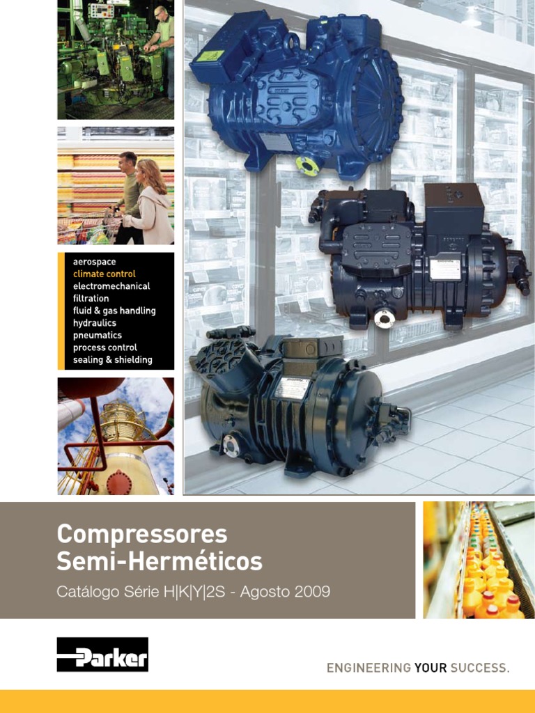 Compressor Parker | PDF | Hewlett Packard | Gases