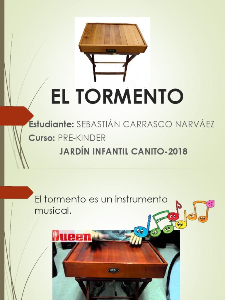 El Tormento Instrumento Musical | PDF