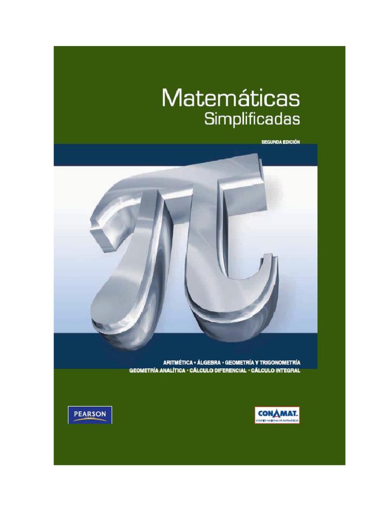 Matematicas Simplificadas CONAMAT | PDF