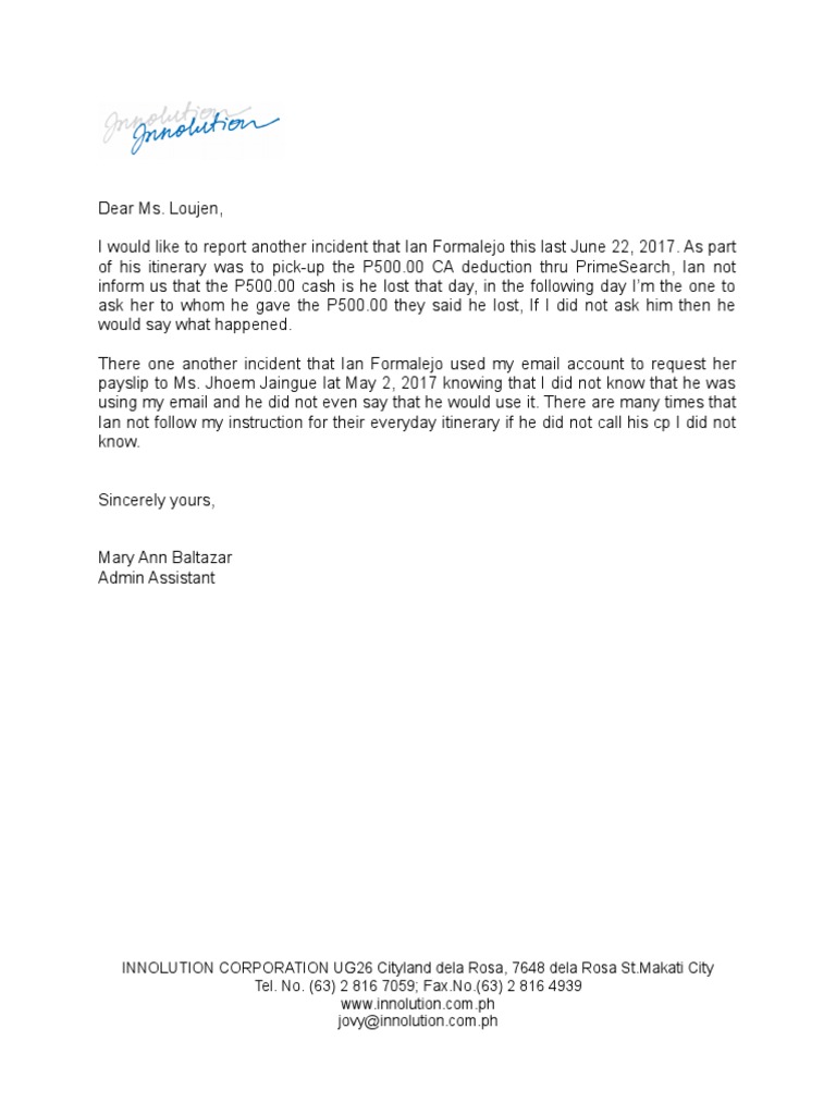 INNOLUTION CORPORATION UG26 Cityland Dela Rosa, 7648 Dela Rosa ST ...