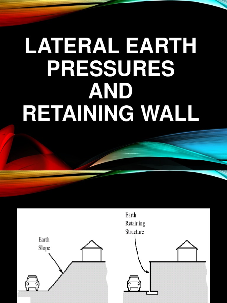 3 Lateral Earth Pressures-Ken | PDF | Mechanics | Economic Sectors
